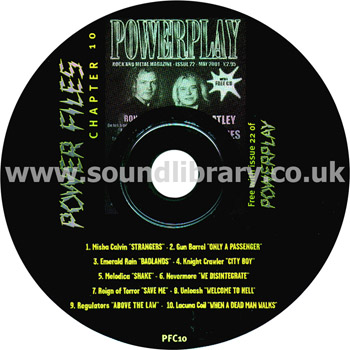 Power Files Chapter 10 UK Issue CD Powerplay Magazine PFC10 Disc Image